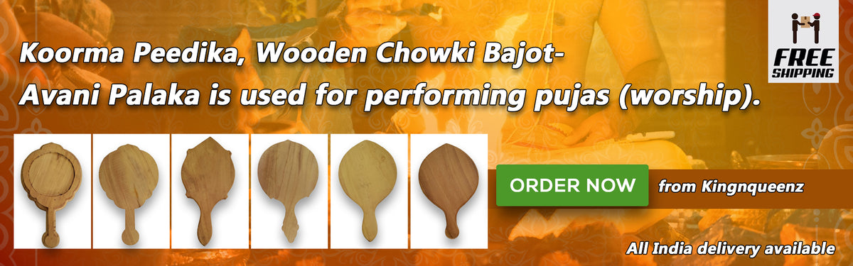 Avani Palaka/Wooden Chowki Bajot/Raasi Palaka – kingnqueenz.com