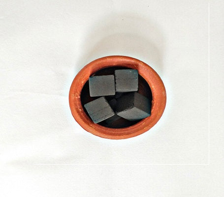 Charcoal Briquettes Cubes (കരി ) Charcoal barbecue dhoop – kingnqueenz.com