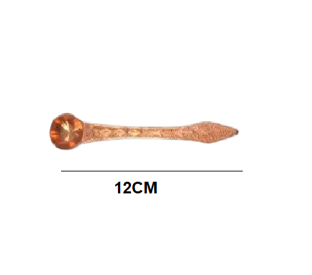 Copper Udharani (Spoon) Pooja Or Puja Products – kingnqueenz.com