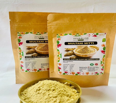 Multani Mitti Face Pack used as a daily cleansing pack – kingnqueenz.com