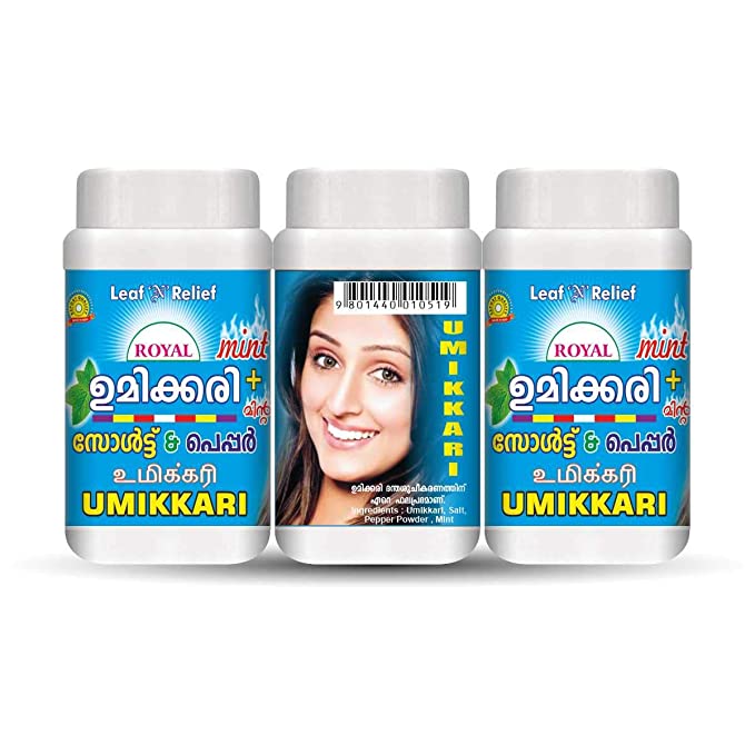 Umikkari Tooth Powder Salt and Cloves Activated Rice Husk charcoal ...